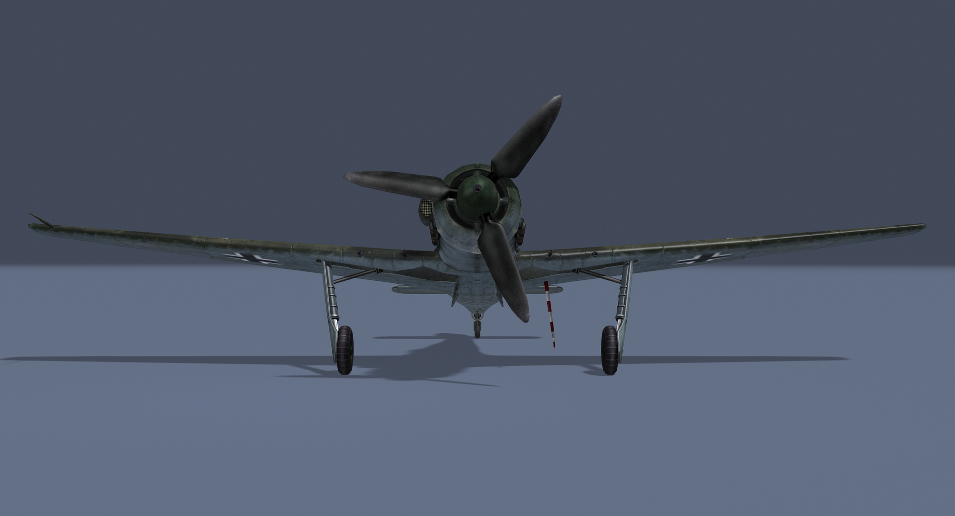 3D Model German WWII Aircraft Focke-Wulf TA152H-1 Rigged 3D Model ...