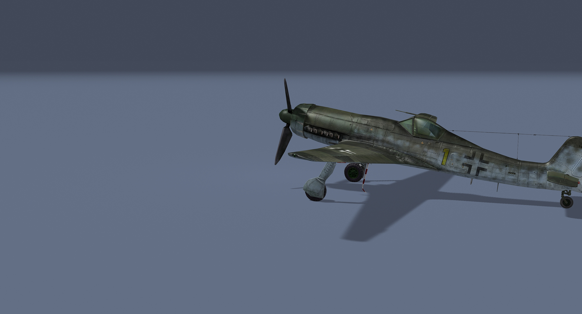 3D Model German WWII Aircraft Focke-Wulf TA152H-1 Rigged 3D Model ...