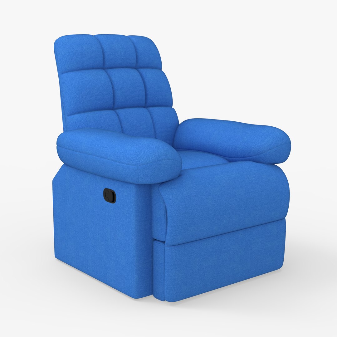 Couch Cell Recliner 3D Model - TurboSquid 1986180