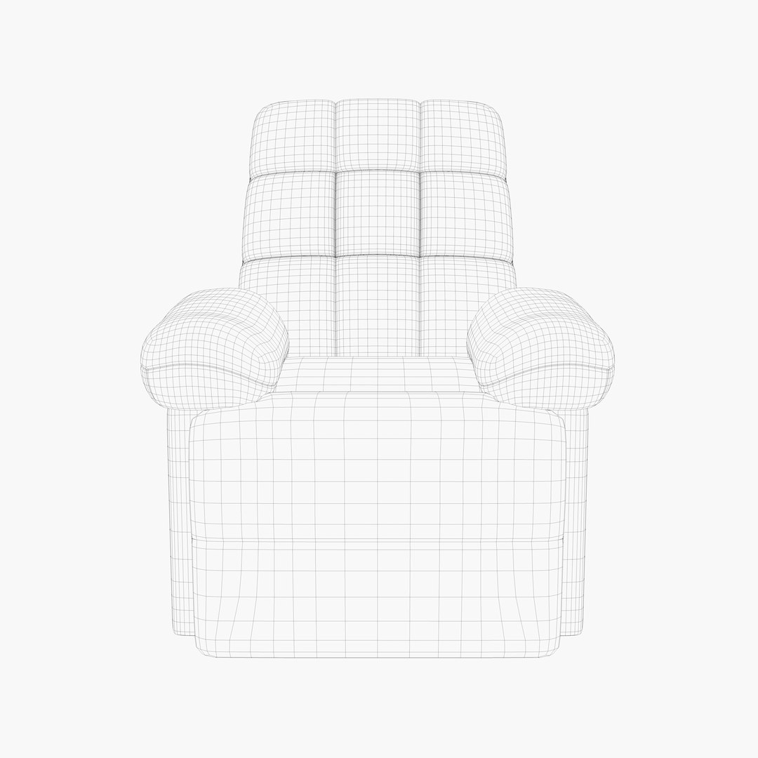 Couch Cell Recliner 3D Model - TurboSquid 1986180