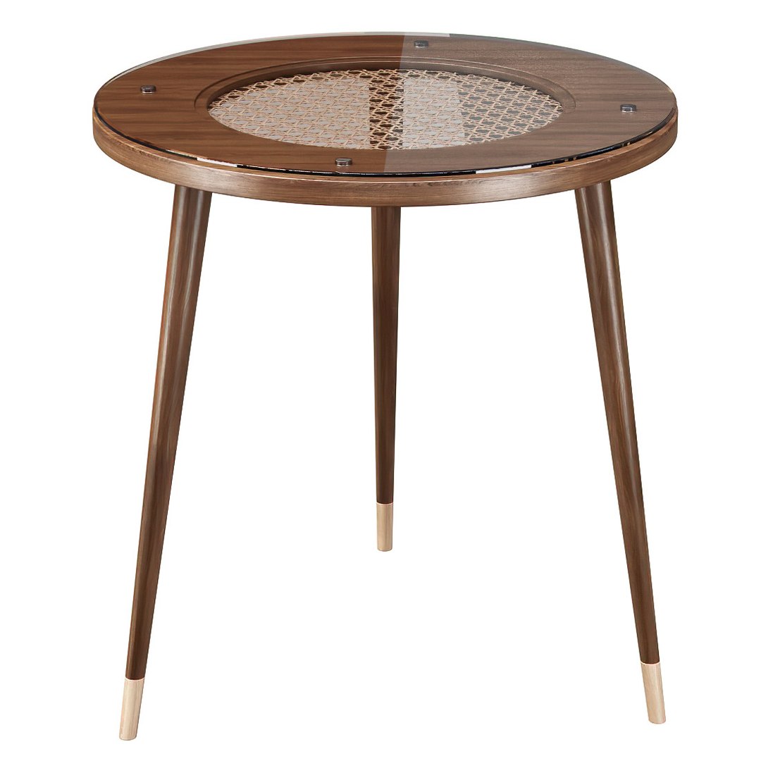3D Barry wooden round table model - TurboSquid 1739176
