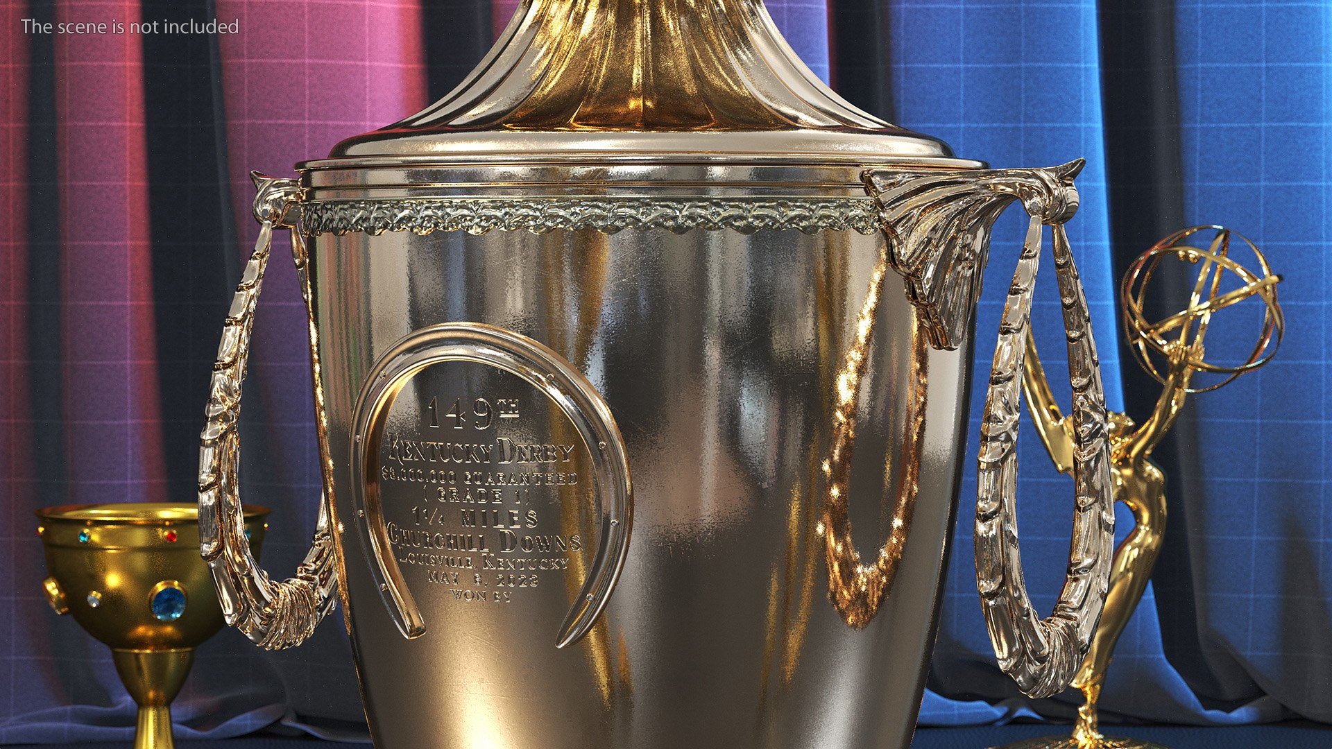 3D Kentucky Derby Trophy - TurboSquid 2082824