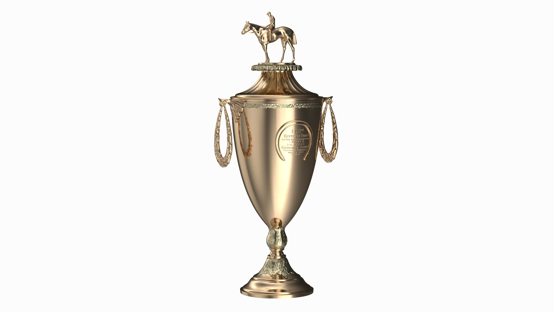 3D Kentucky Derby Trophy - TurboSquid 2082824