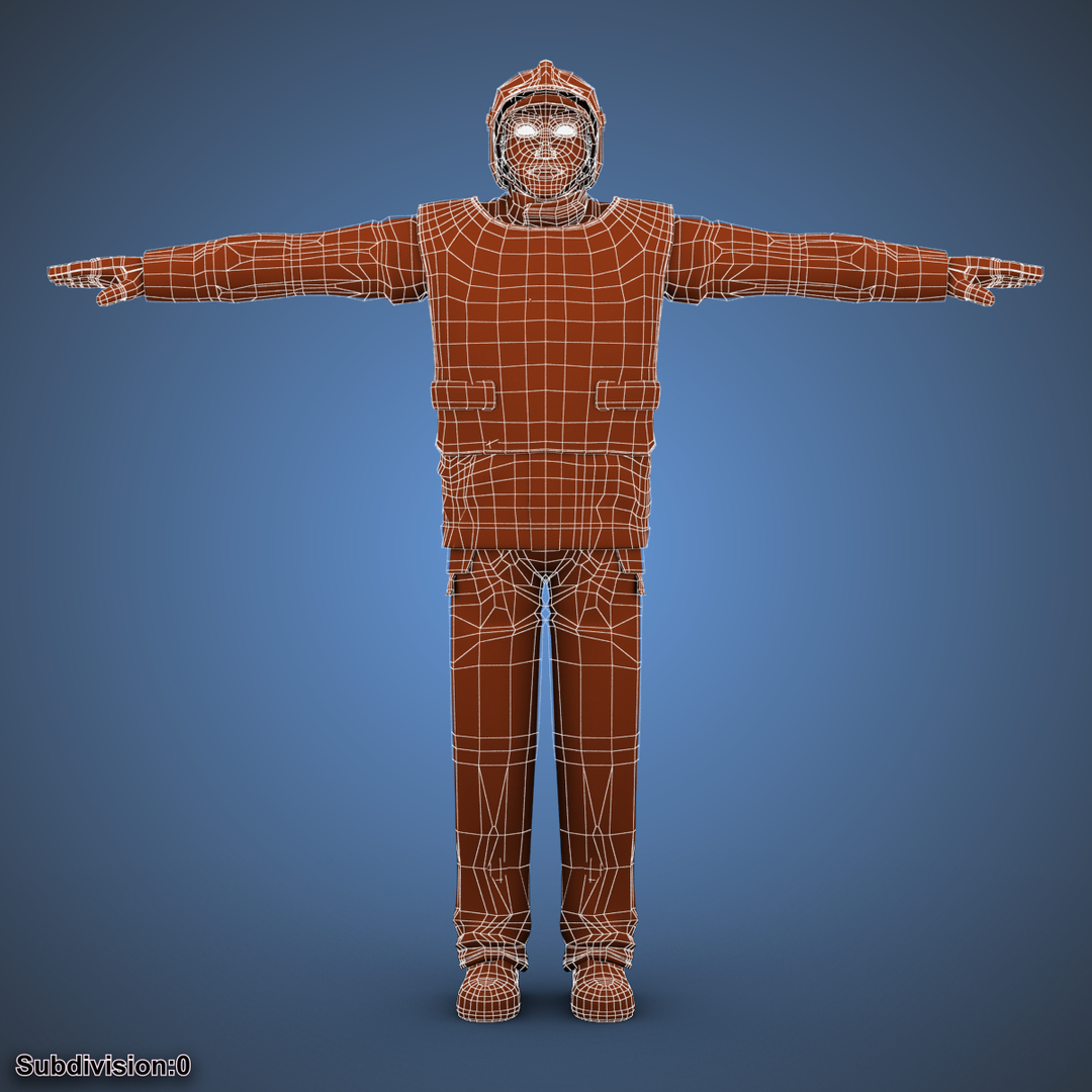 3d model man male guy