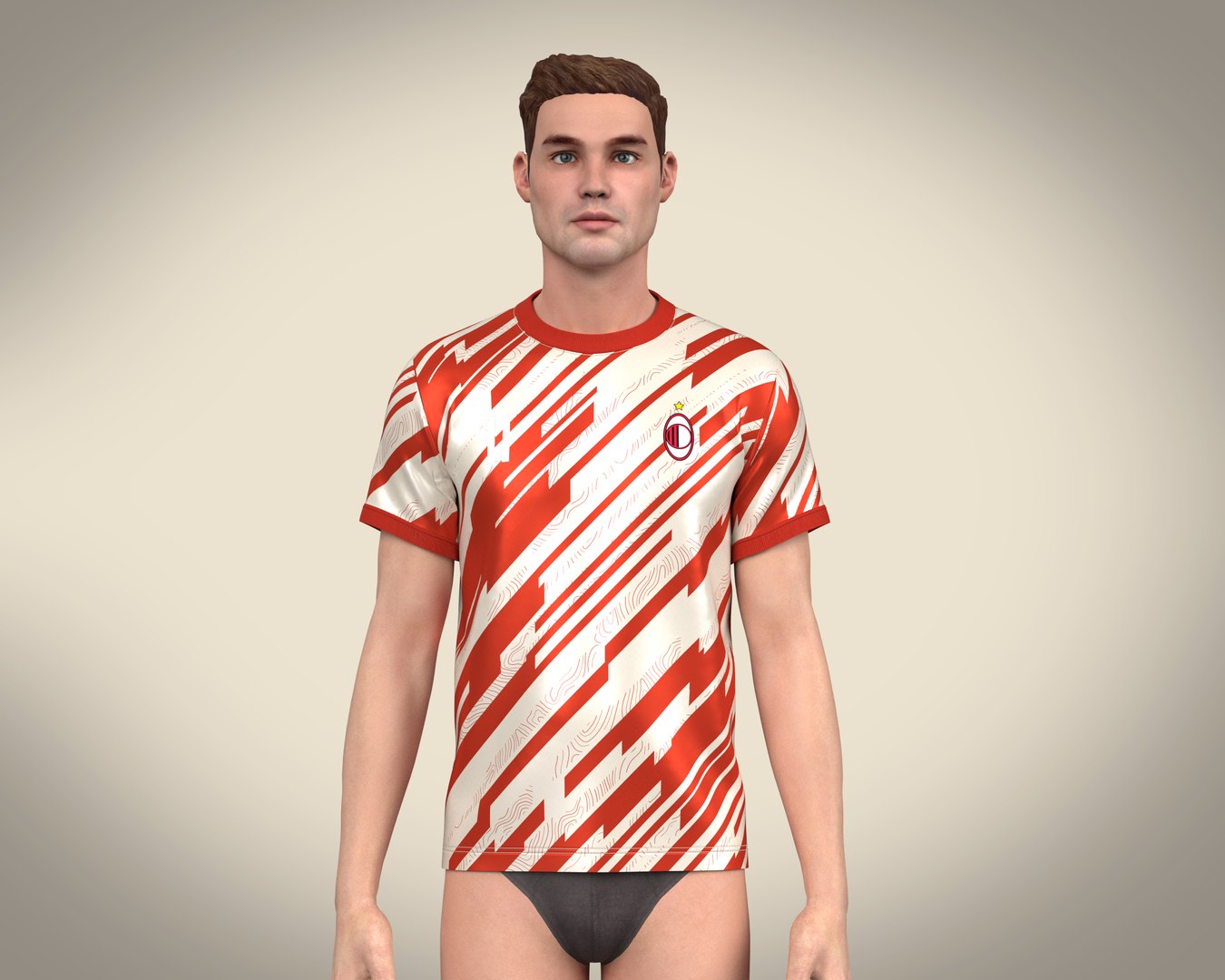 Soccer Sports Red Jersey Player 11 Model - TurboSquid 2023544