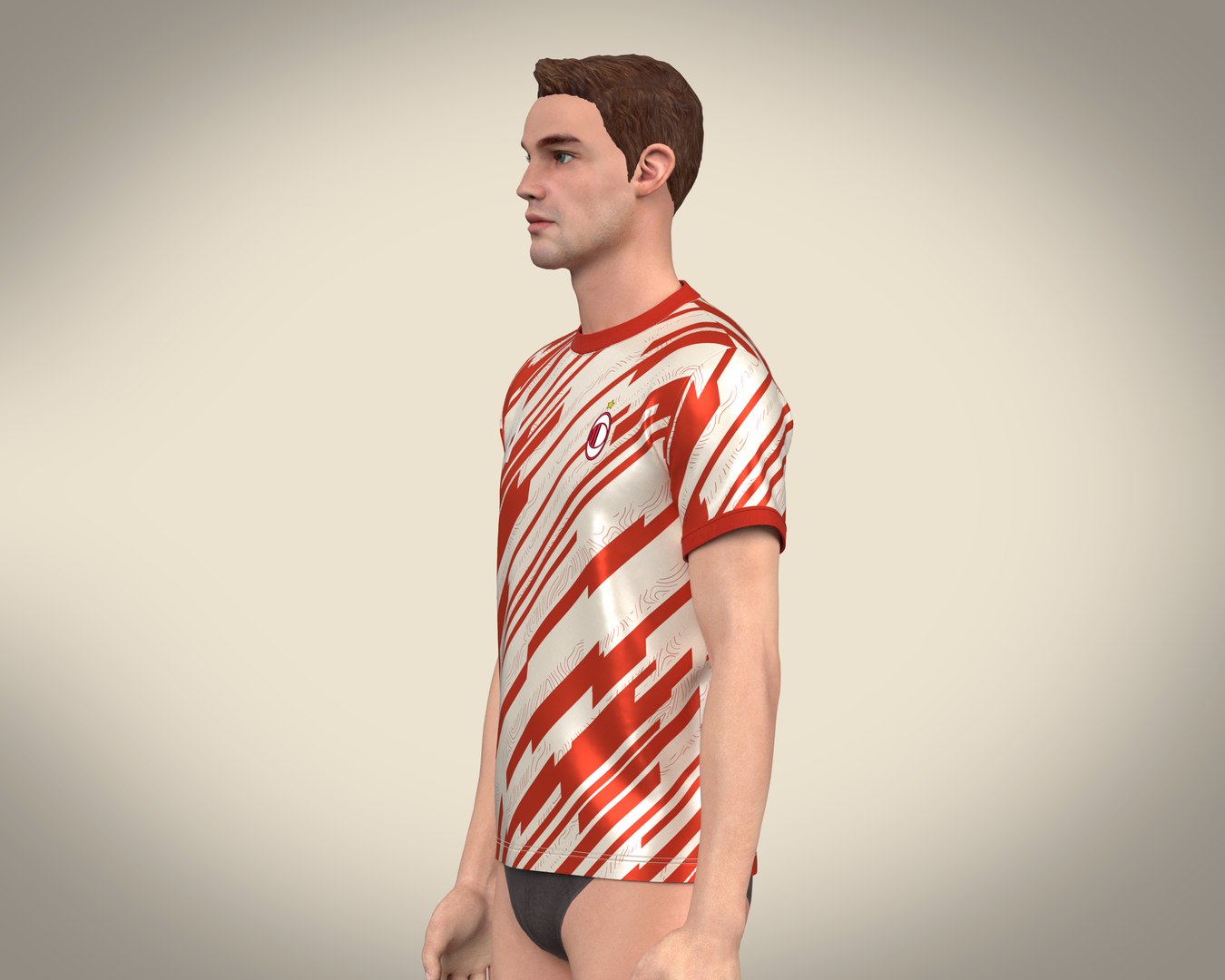 Soccer Sports Red Jersey Player 11 Model - TurboSquid 2023544