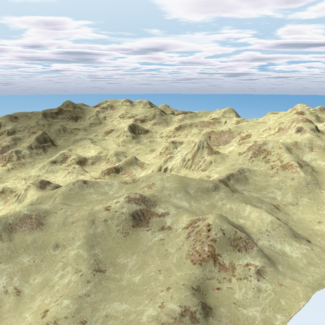 C4d Terrain Landscape Mountains Environment