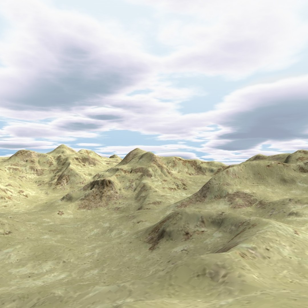 C4d Terrain Landscape Mountains Environment