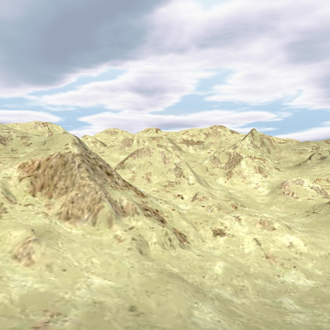 C4d Terrain Landscape Mountains Environment