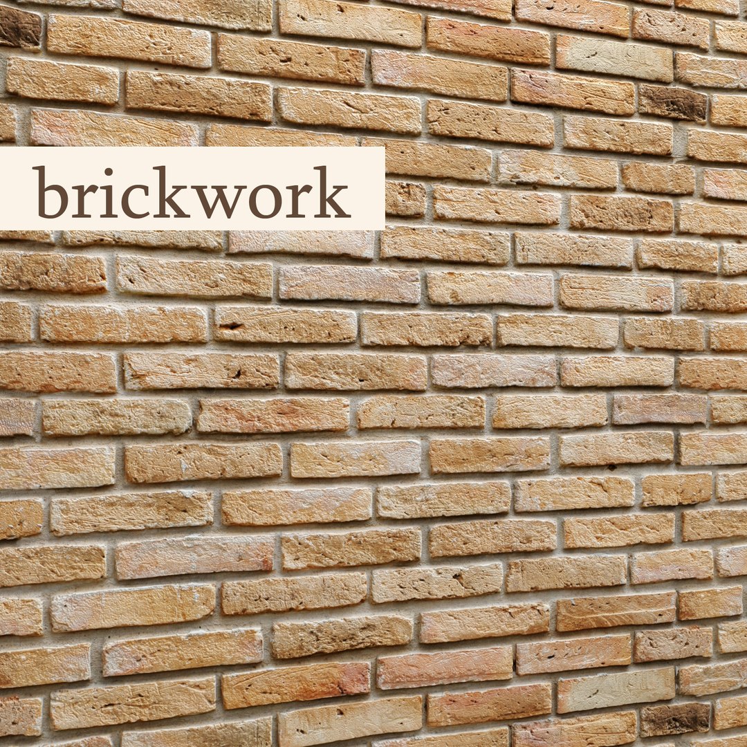 3d Model Bricks Wall