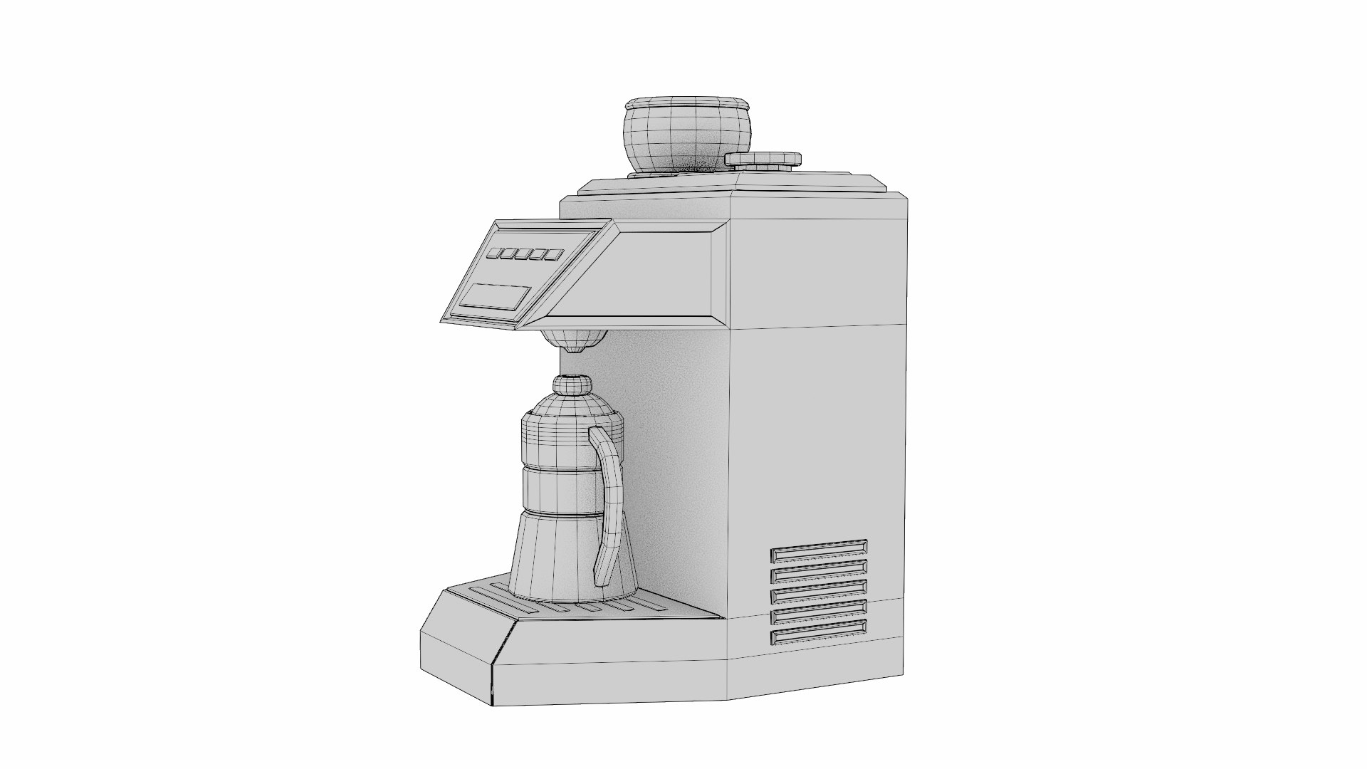 3D Coffee Machine - TurboSquid 2321932