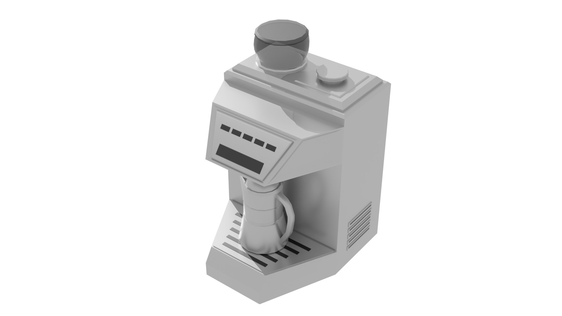 3D Coffee Machine - TurboSquid 2321932