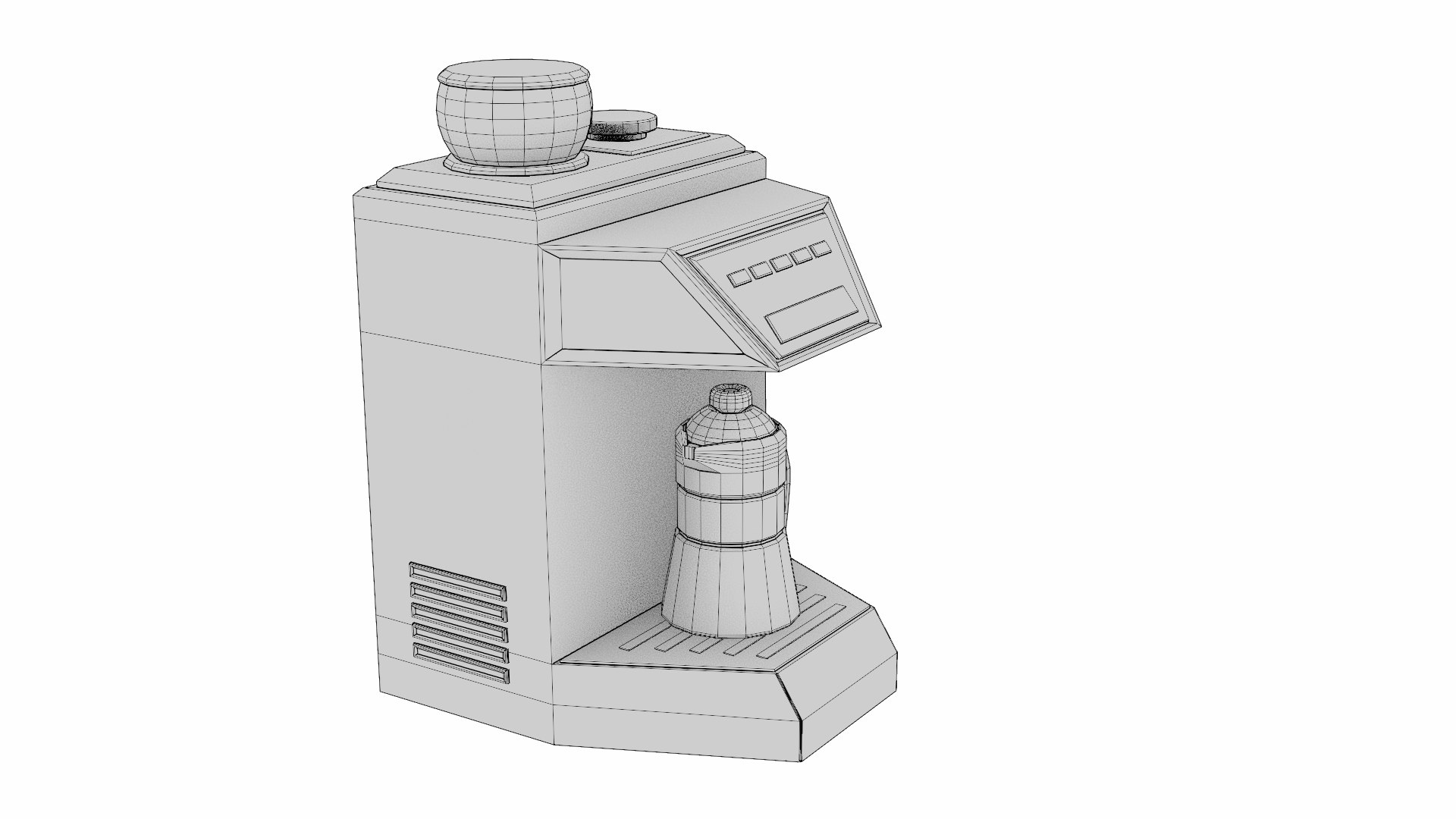 3D Coffee Machine - TurboSquid 2321932