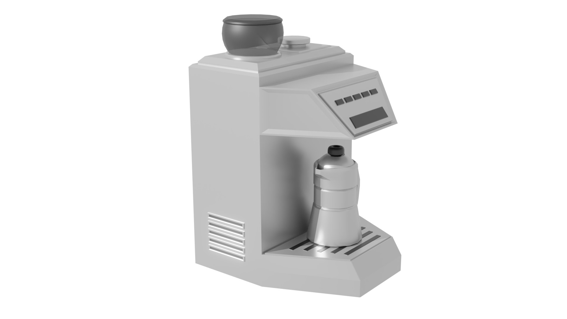 3D Coffee Machine - TurboSquid 2321932