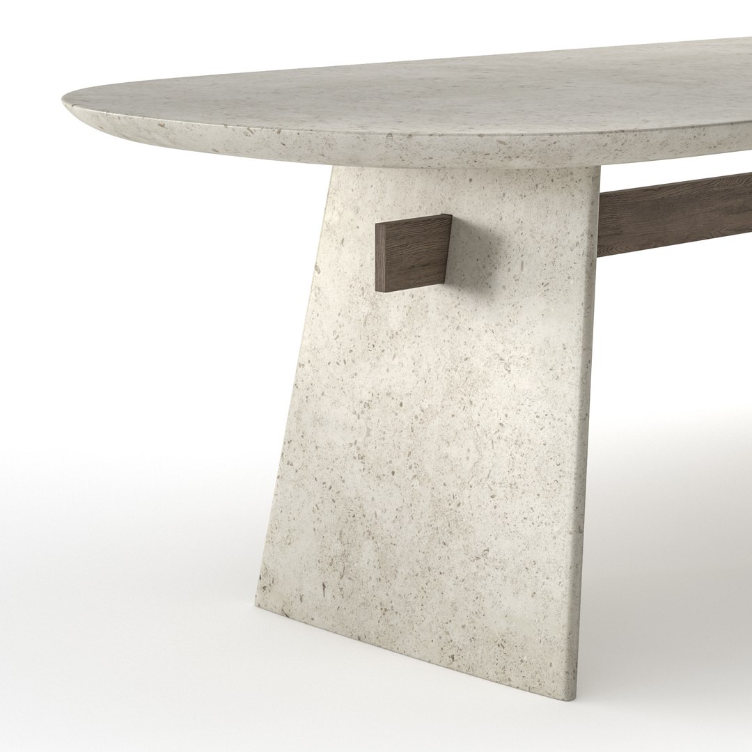 3D Natuzzi Adam Dining Tables Model - TurboSquid 1970027