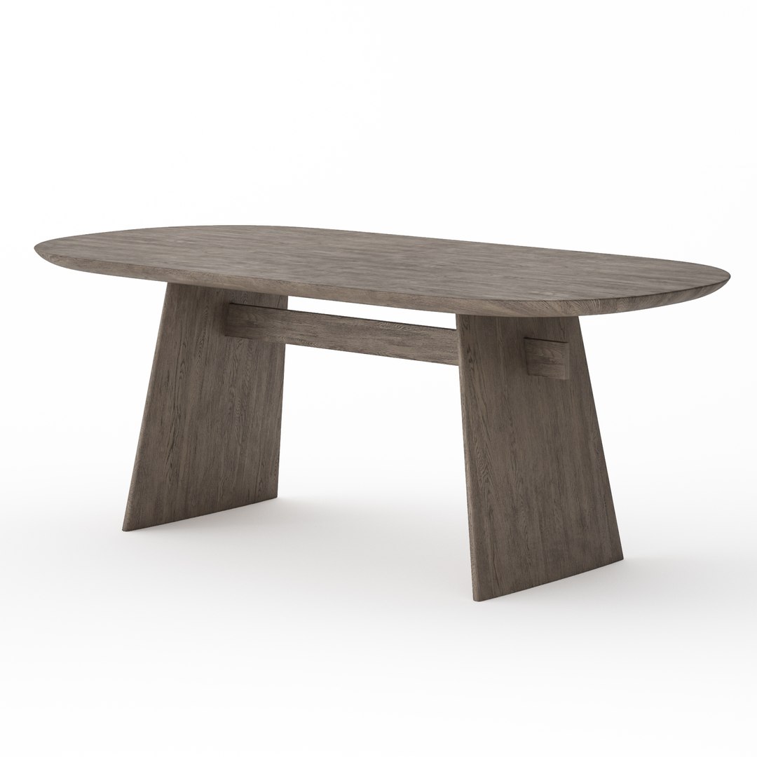 3D Natuzzi Adam Dining Tables Model - TurboSquid 1970027