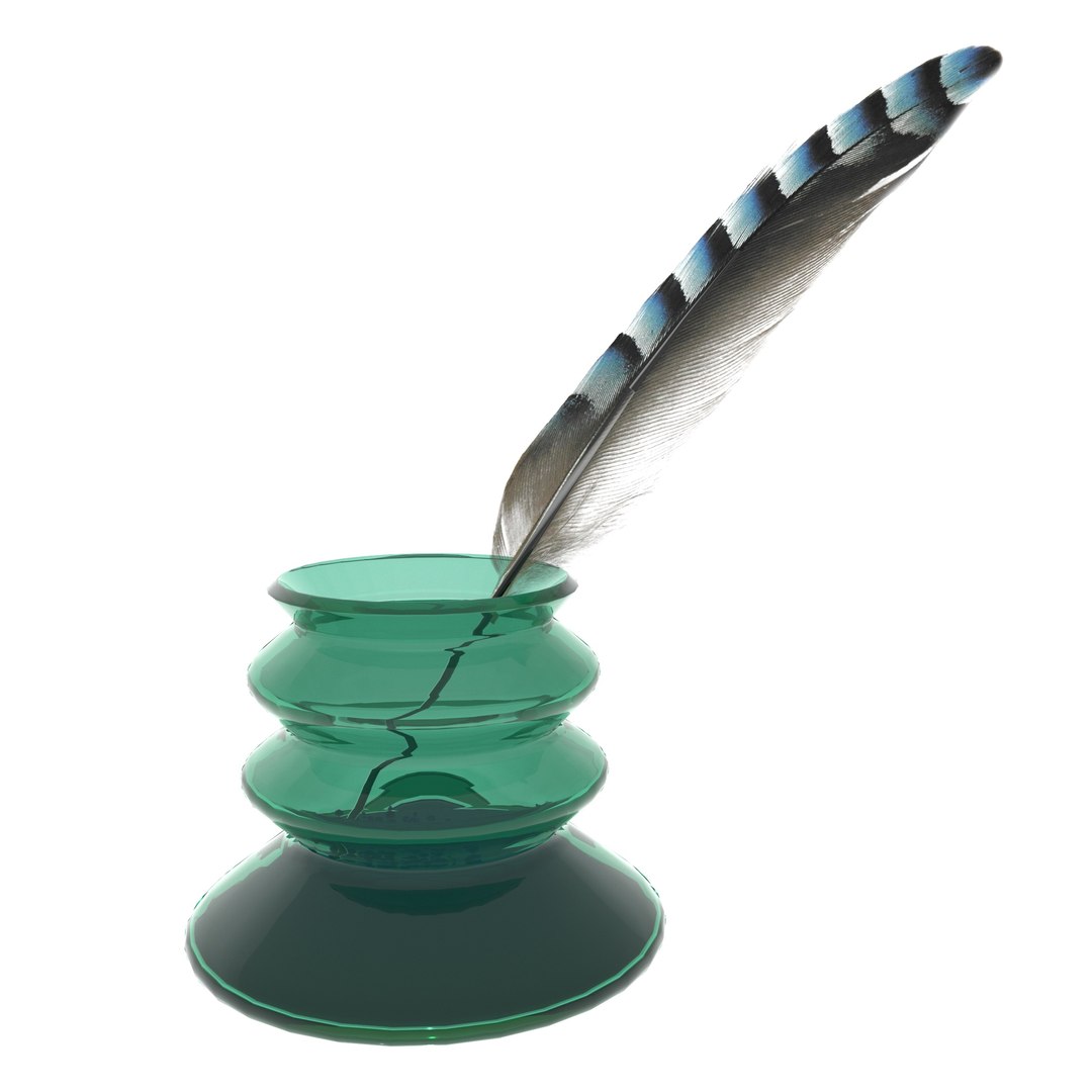 Inkwell Ink 3D Model - TurboSquid 1470774