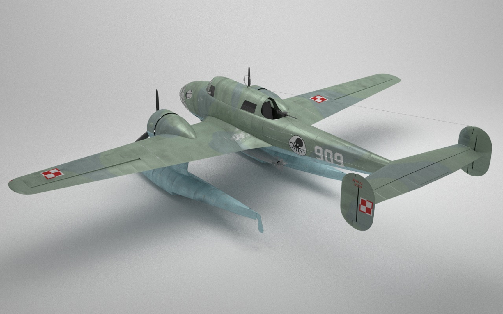 rwd-22 torpedo 3d obj