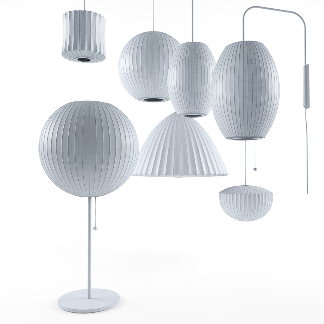 3d Bell Lamp Nelson George Model