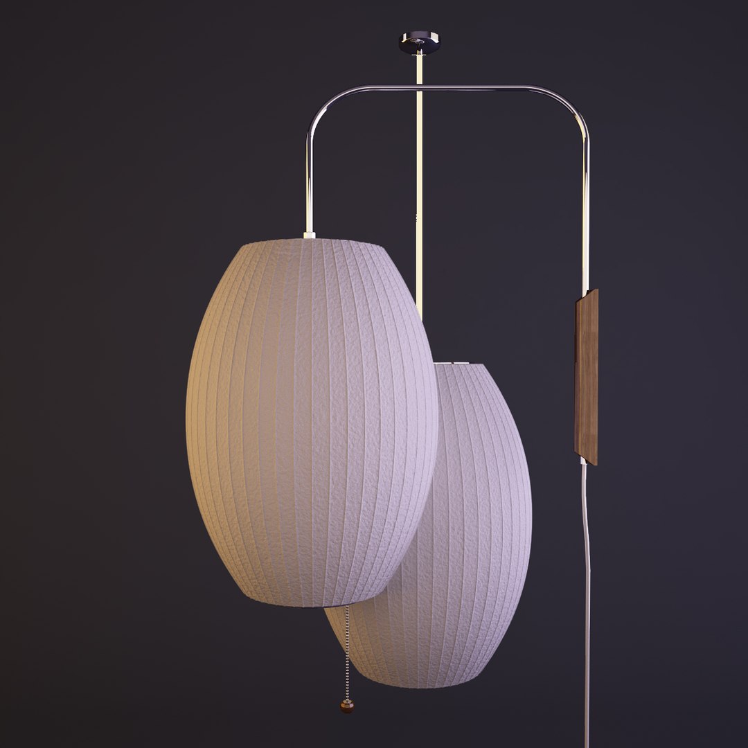 3d Bell Lamp Nelson George Model