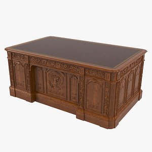Resolute desk model - TurboSquid 1275695