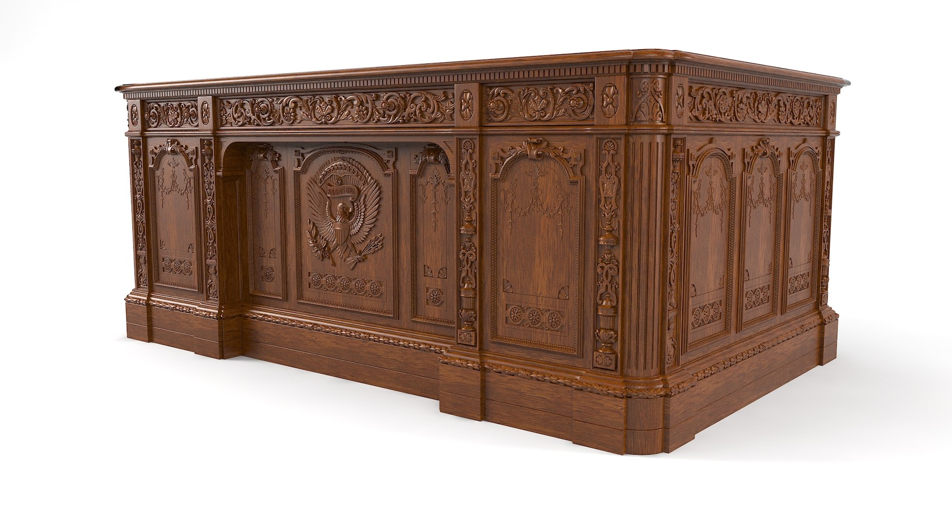 3D Resolute Desk - TurboSquid 1275594