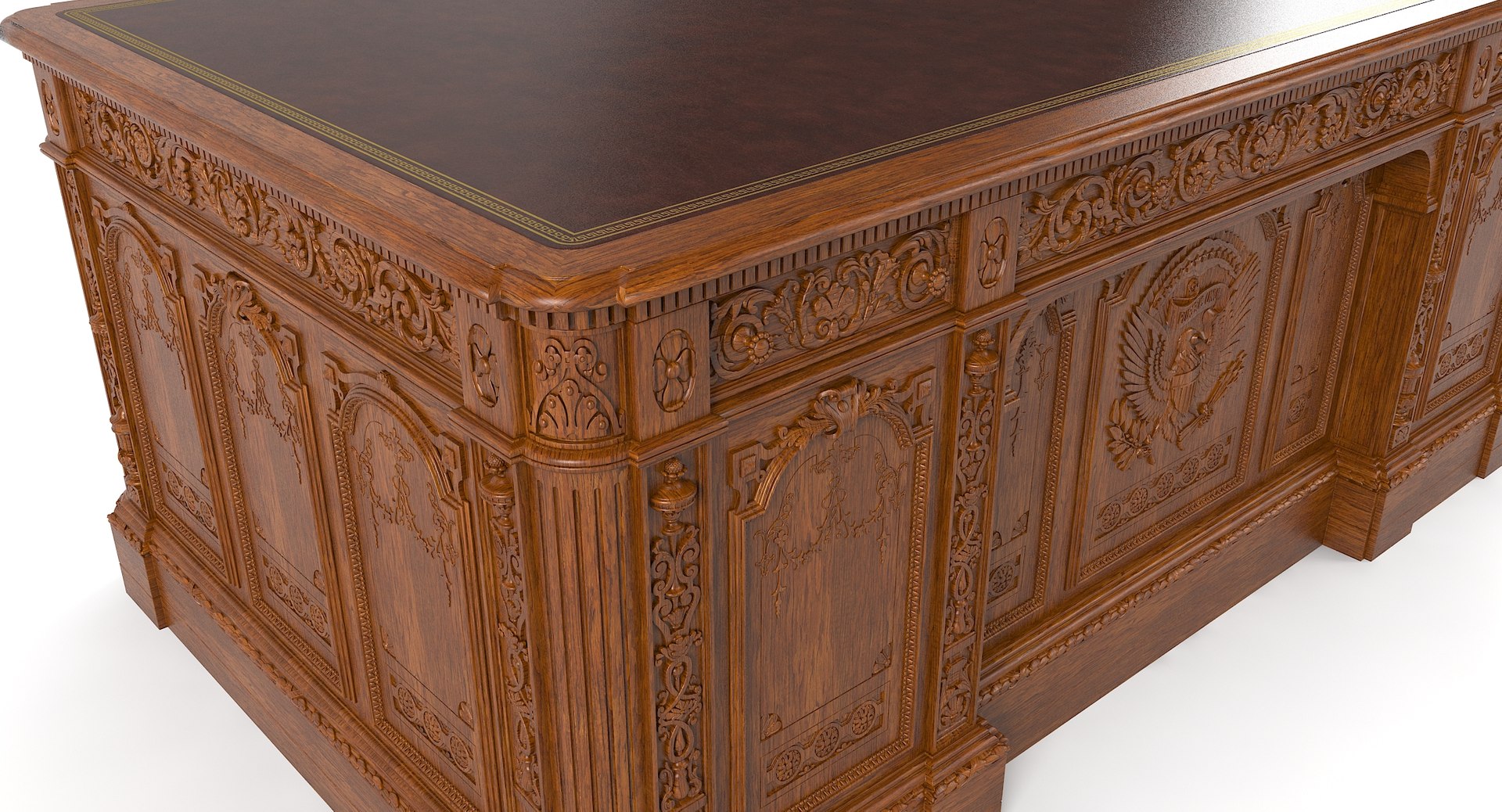 3D Resolute Desk - TurboSquid 1275594
