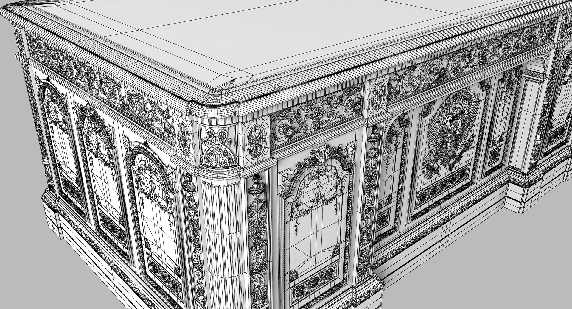 3D Resolute Desk - TurboSquid 1275594
