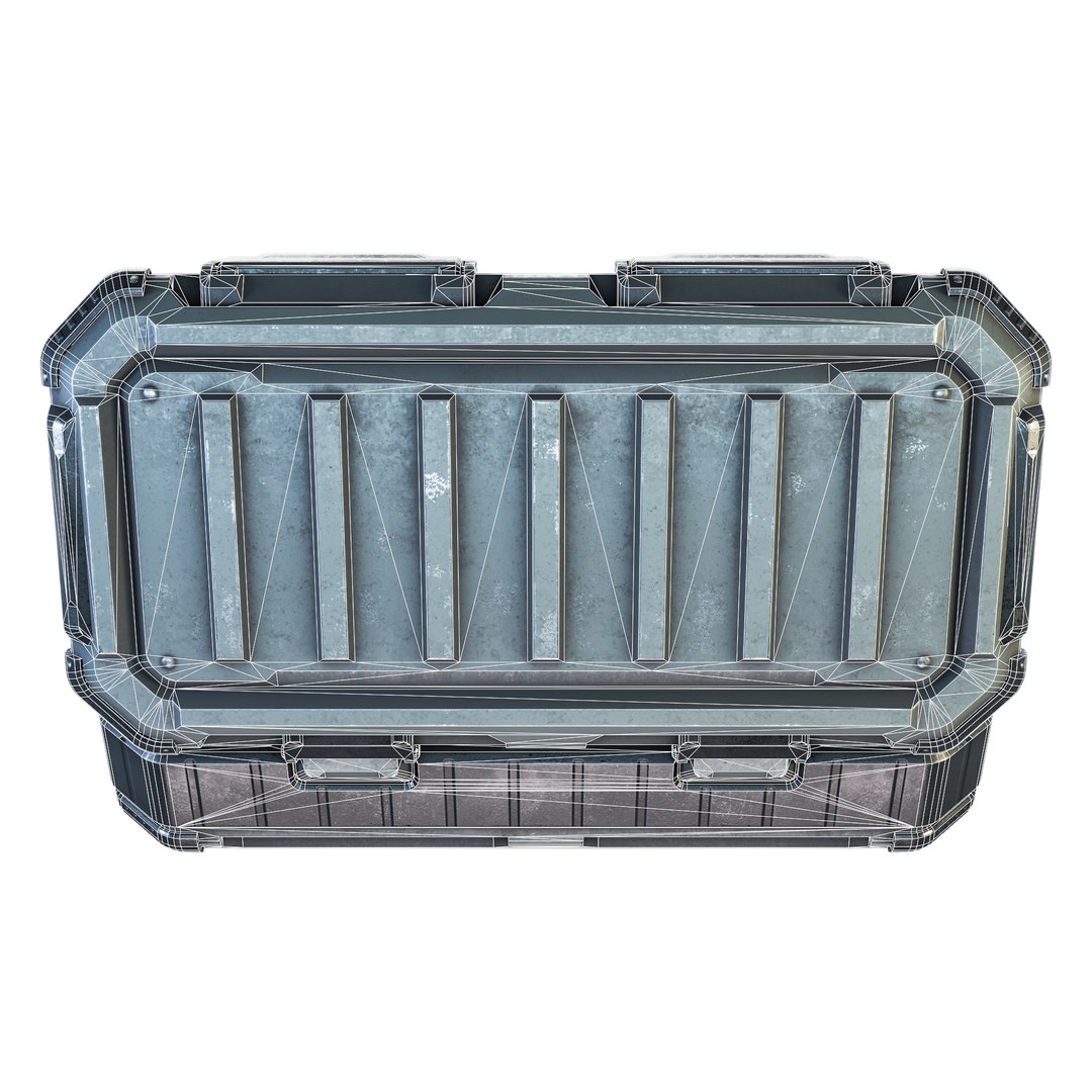 Free 3D Sci-fi Container Box Free Model - TurboSquid 1905909