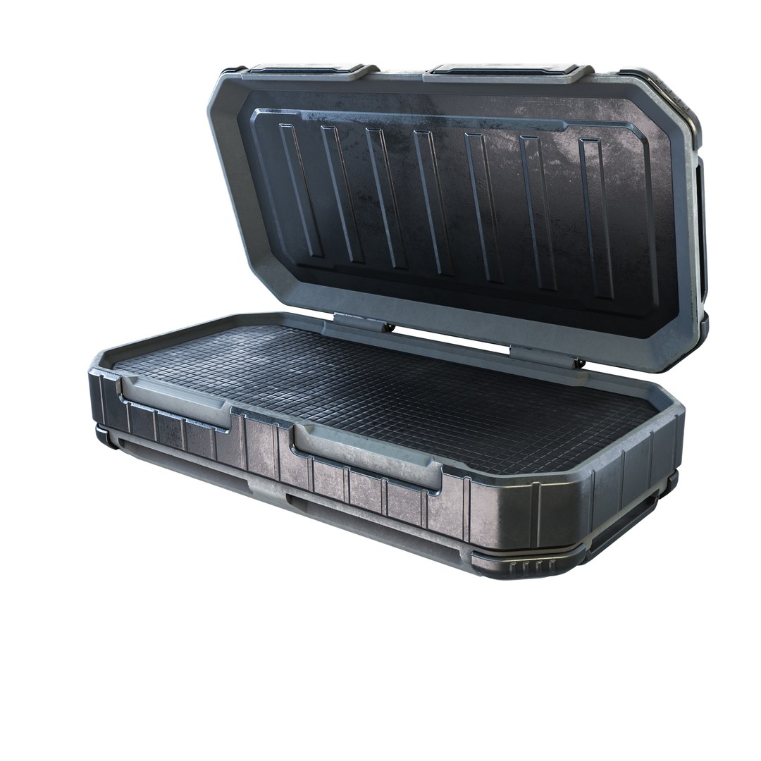 Free 3D Sci-fi Container Box Free Model - TurboSquid 1905909