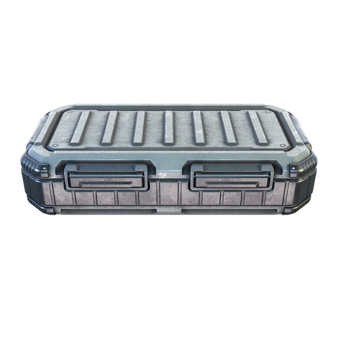 Free 3D Sci-fi Container Box Free Model - TurboSquid 1905909