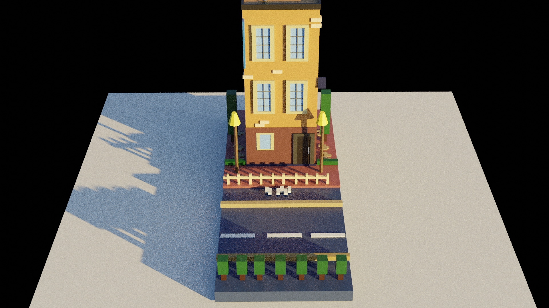 3D City View New - TurboSquid 1925862