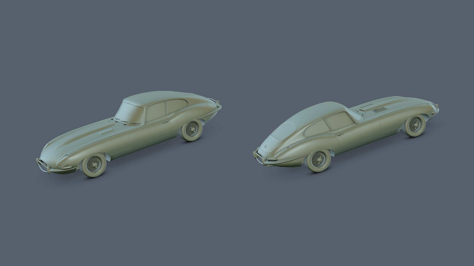 Jaguar E-Type 3D Model - TurboSquid 2437612