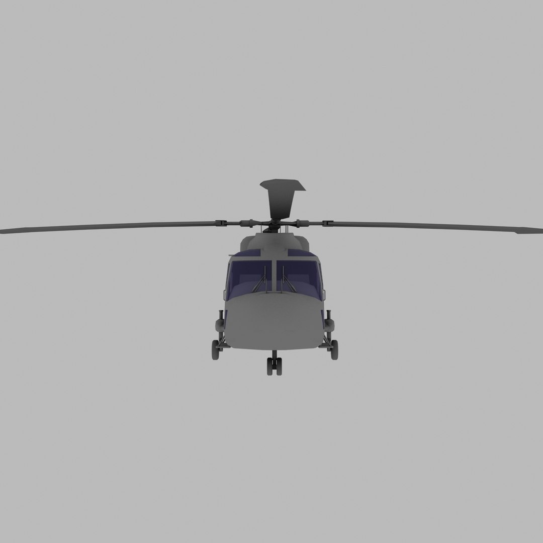 3d lynx helicopter model
