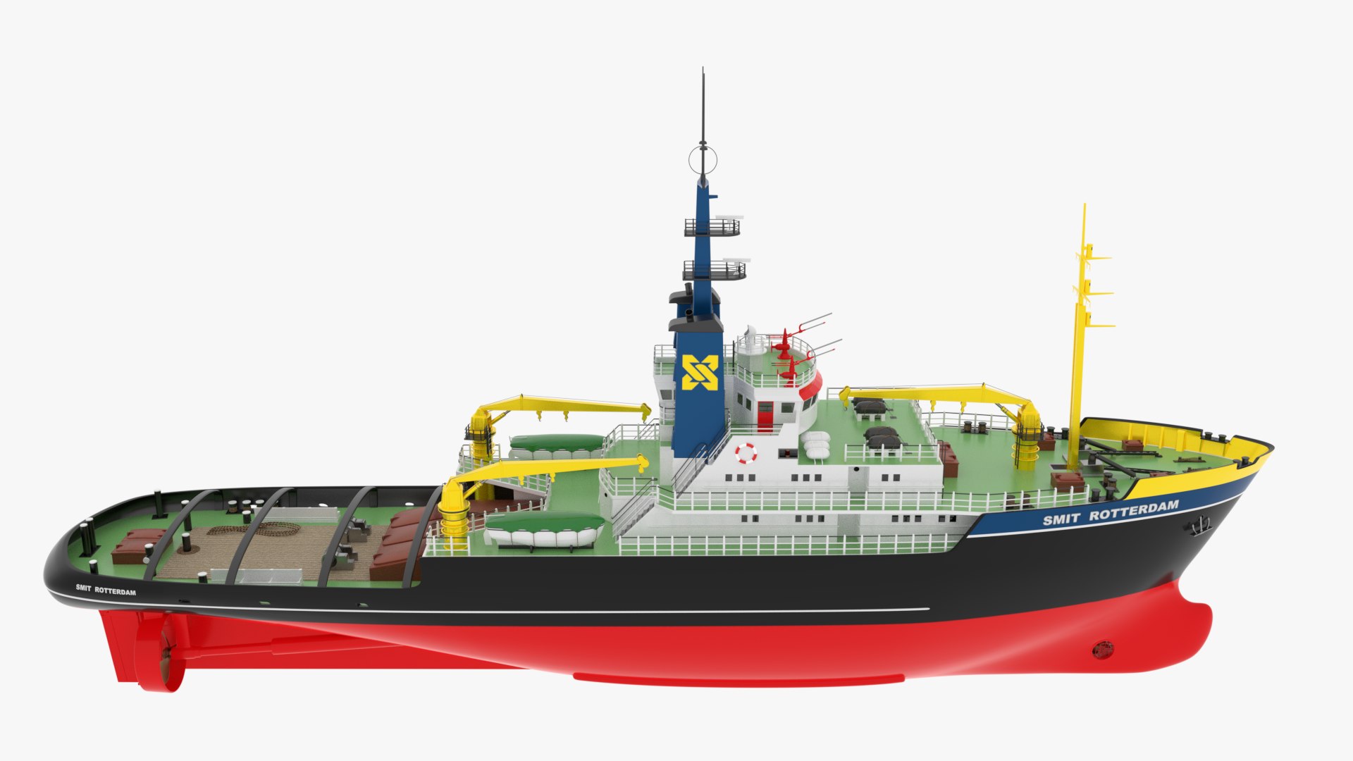 Smit Rotterdam 3D Model - TurboSquid 1645384
