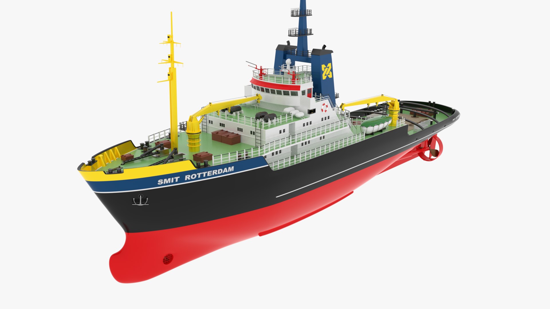 Smit Rotterdam 3D Model - TurboSquid 1645384
