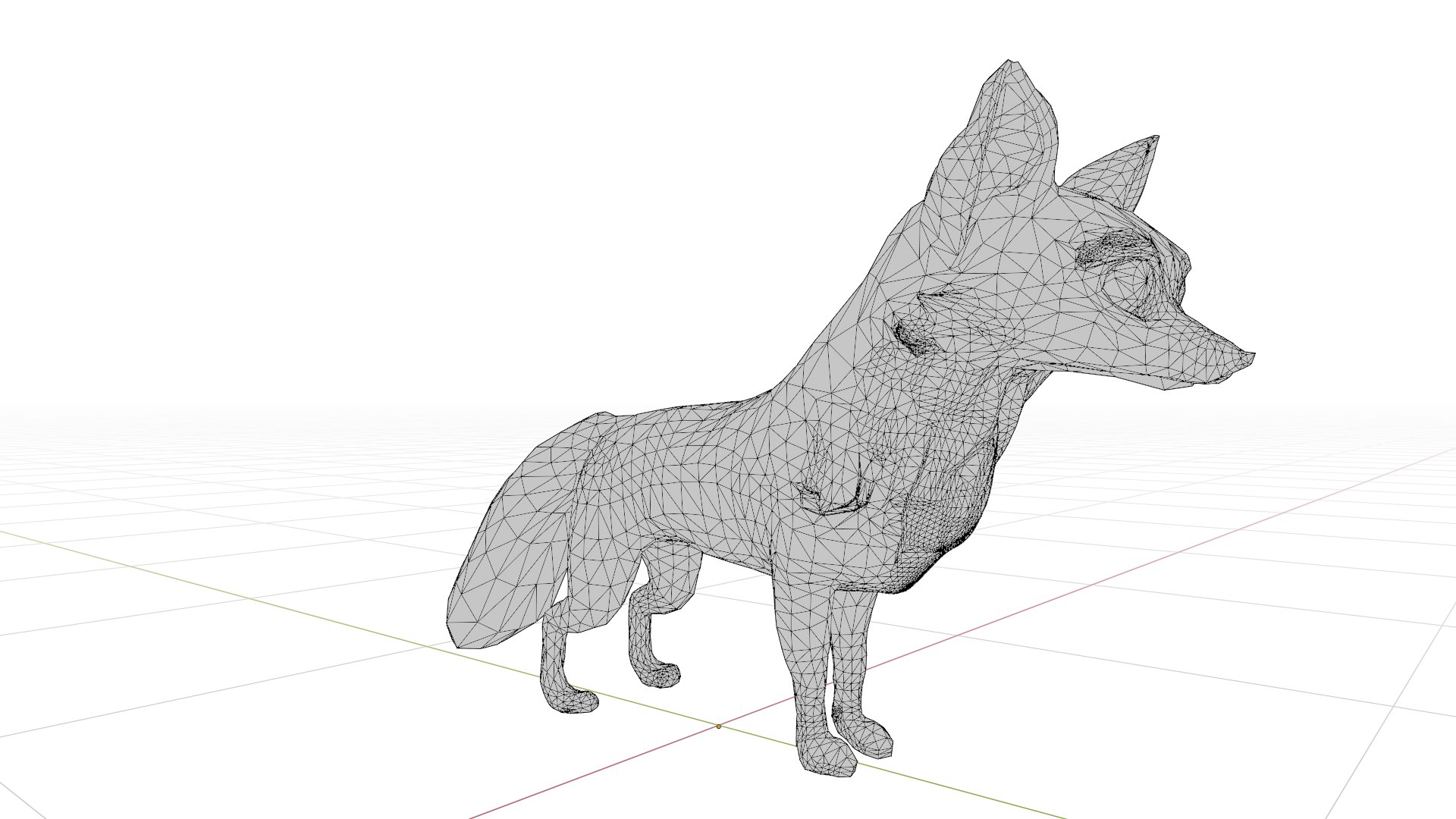 3D Stylized Fox Game-ready Model - TurboSquid 2138332