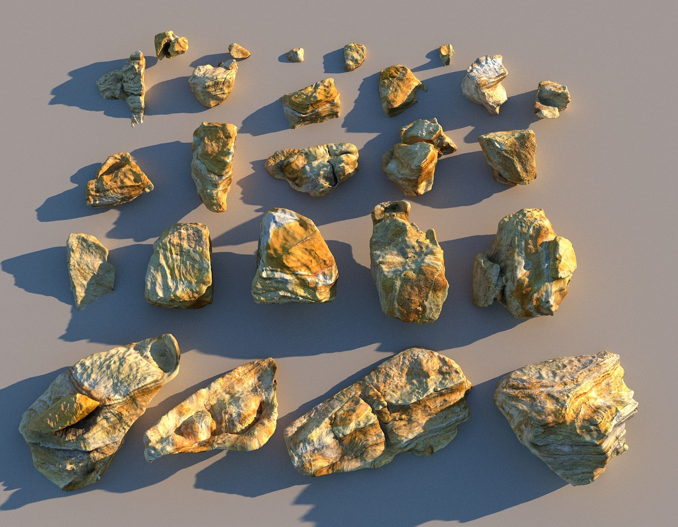 Geyser rock mega pack 3D - TurboSquid 1627959