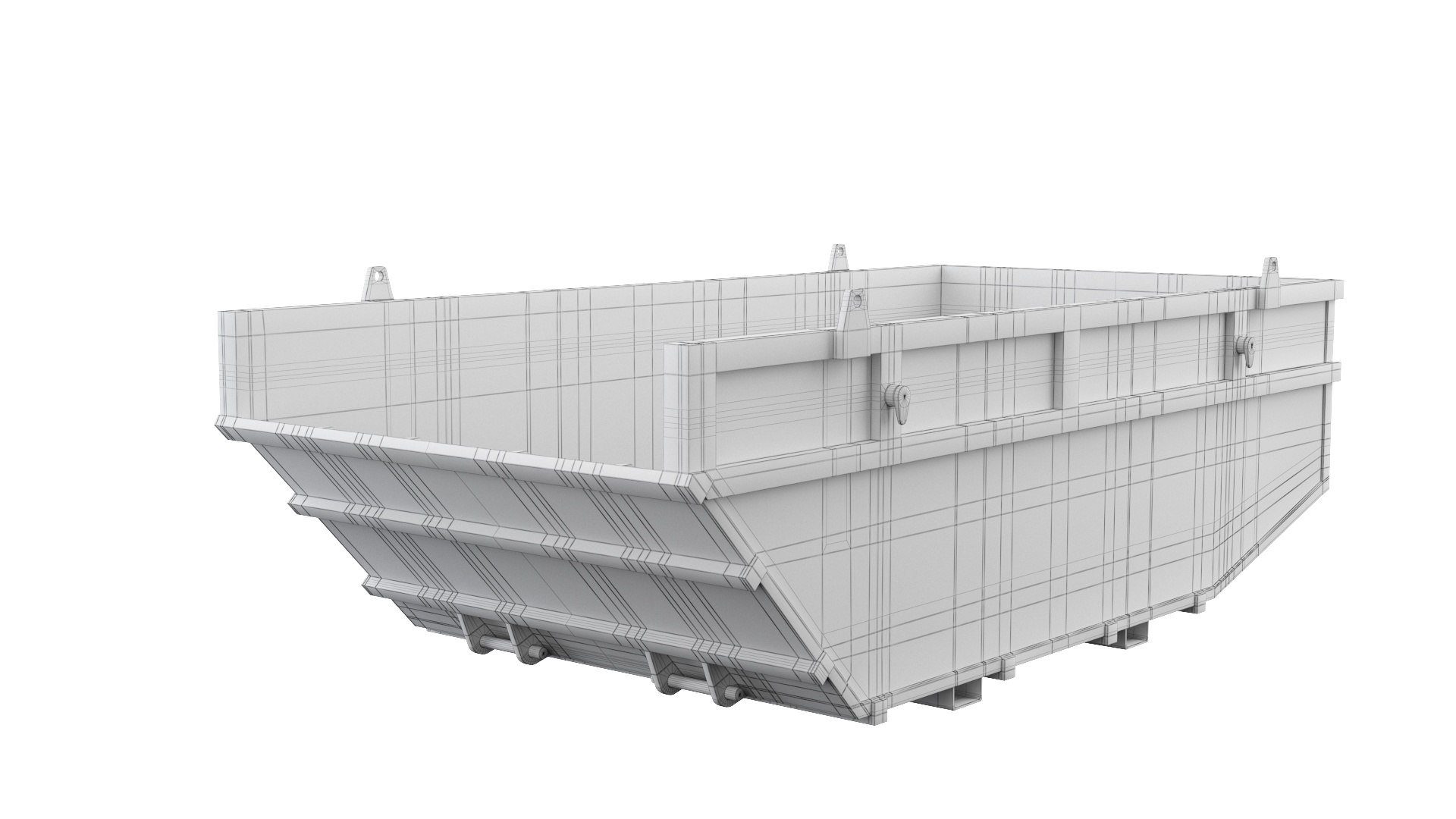 Skip Container 3D Model - TurboSquid 1658334