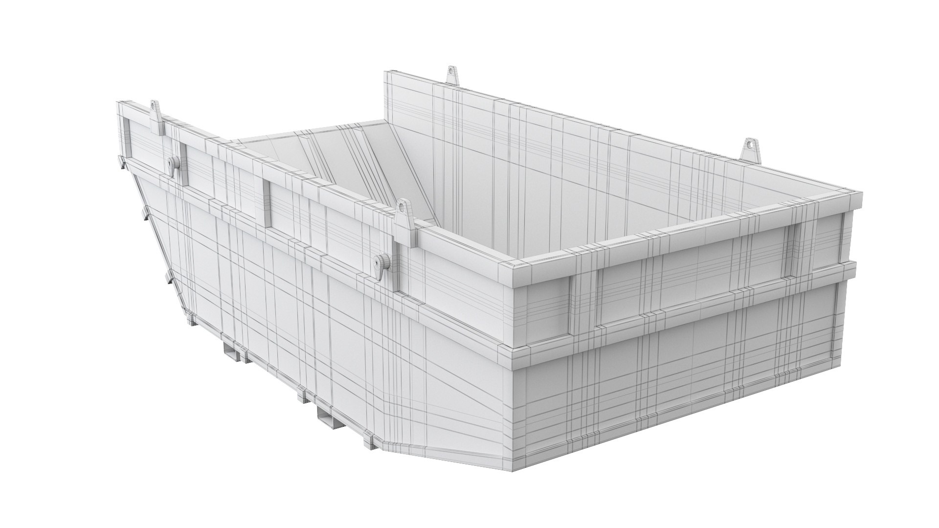 Skip Container 3D Model - TurboSquid 1658334