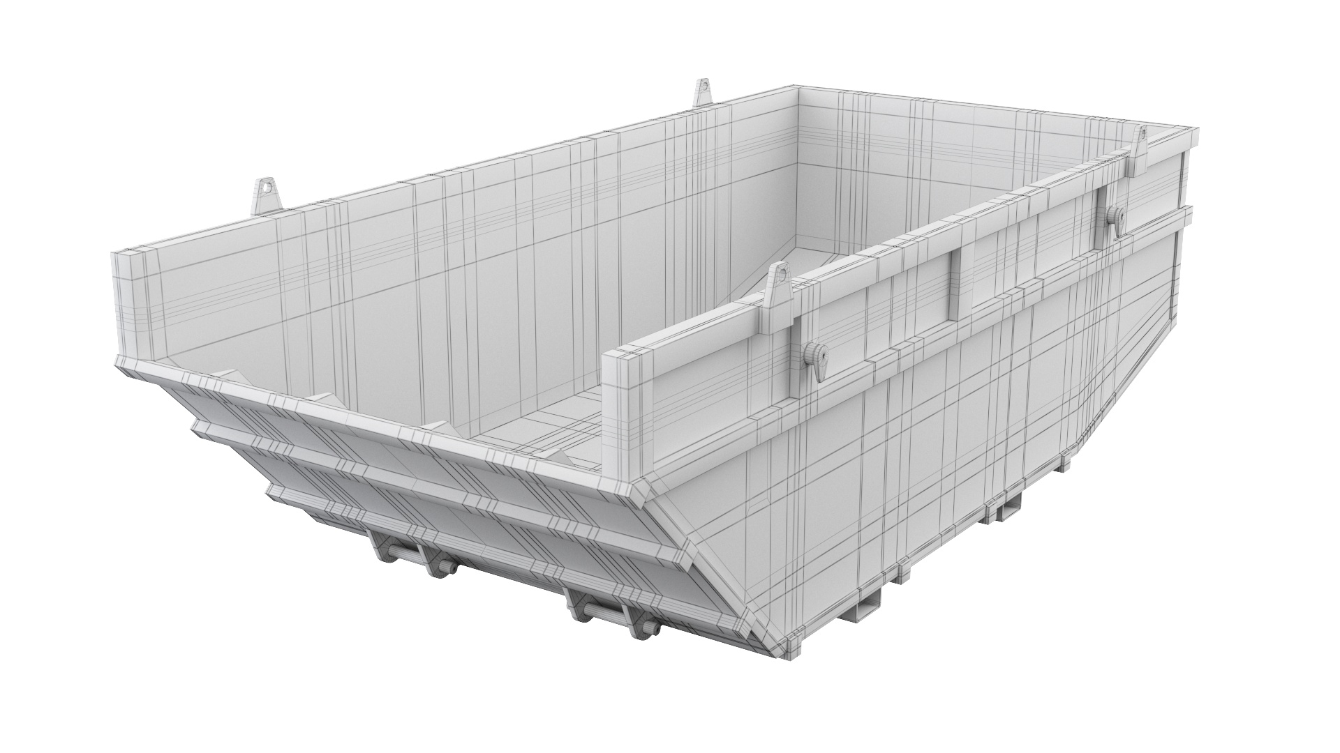 Skip container 3D model - TurboSquid 1658334