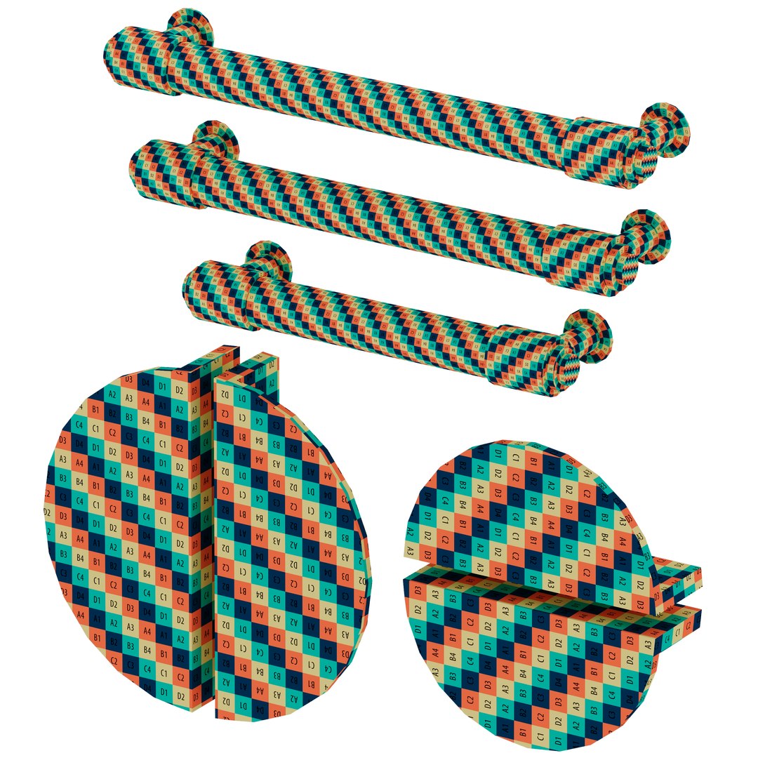 Glas And Fero Handles 3D Model - TurboSquid 2324437