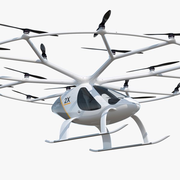 modelo 3d E-Volo VC 400 Volocopter Rigged - TurboSquid 1999896