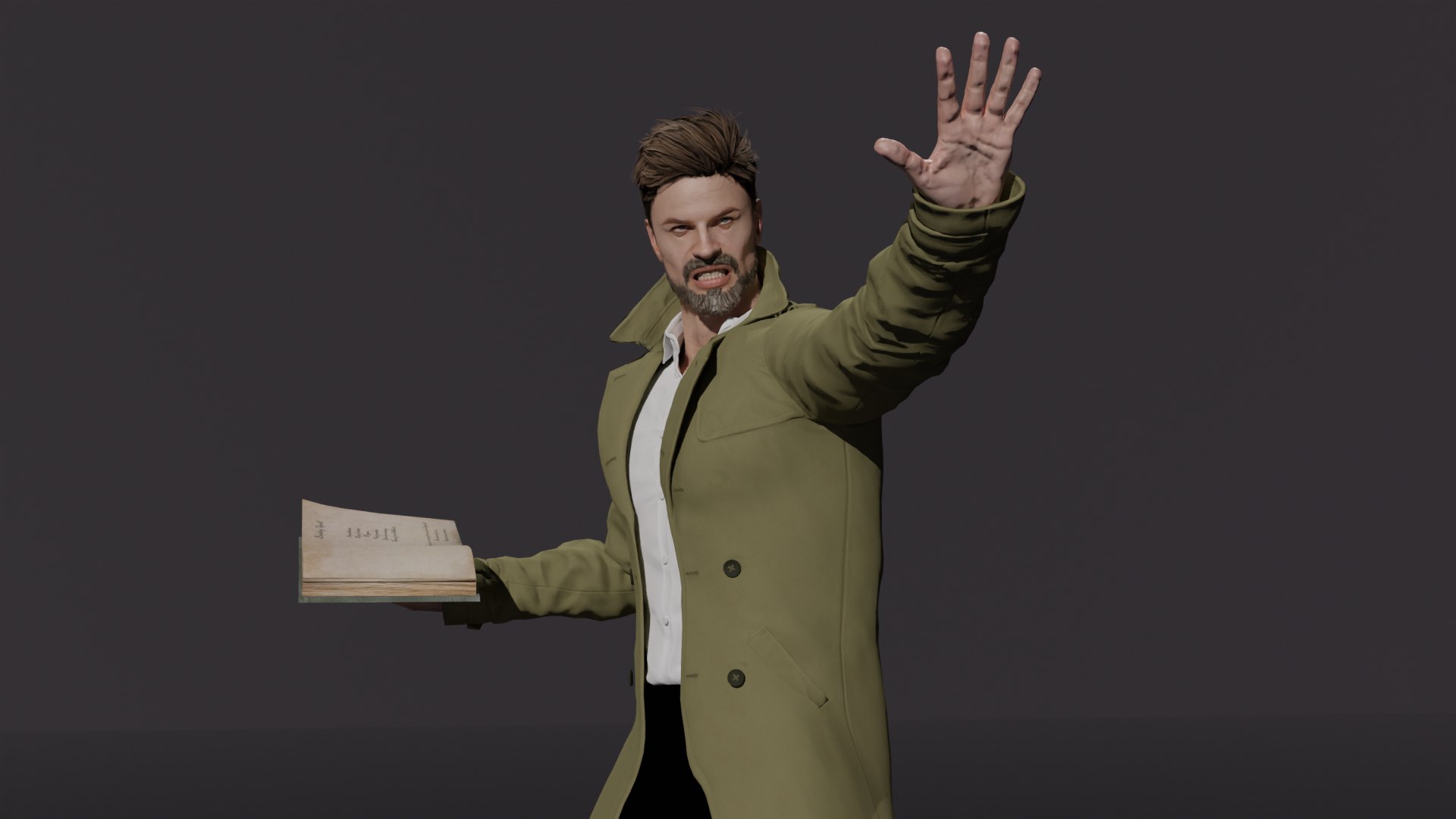 3D John Constantine Model - TurboSquid 2207432