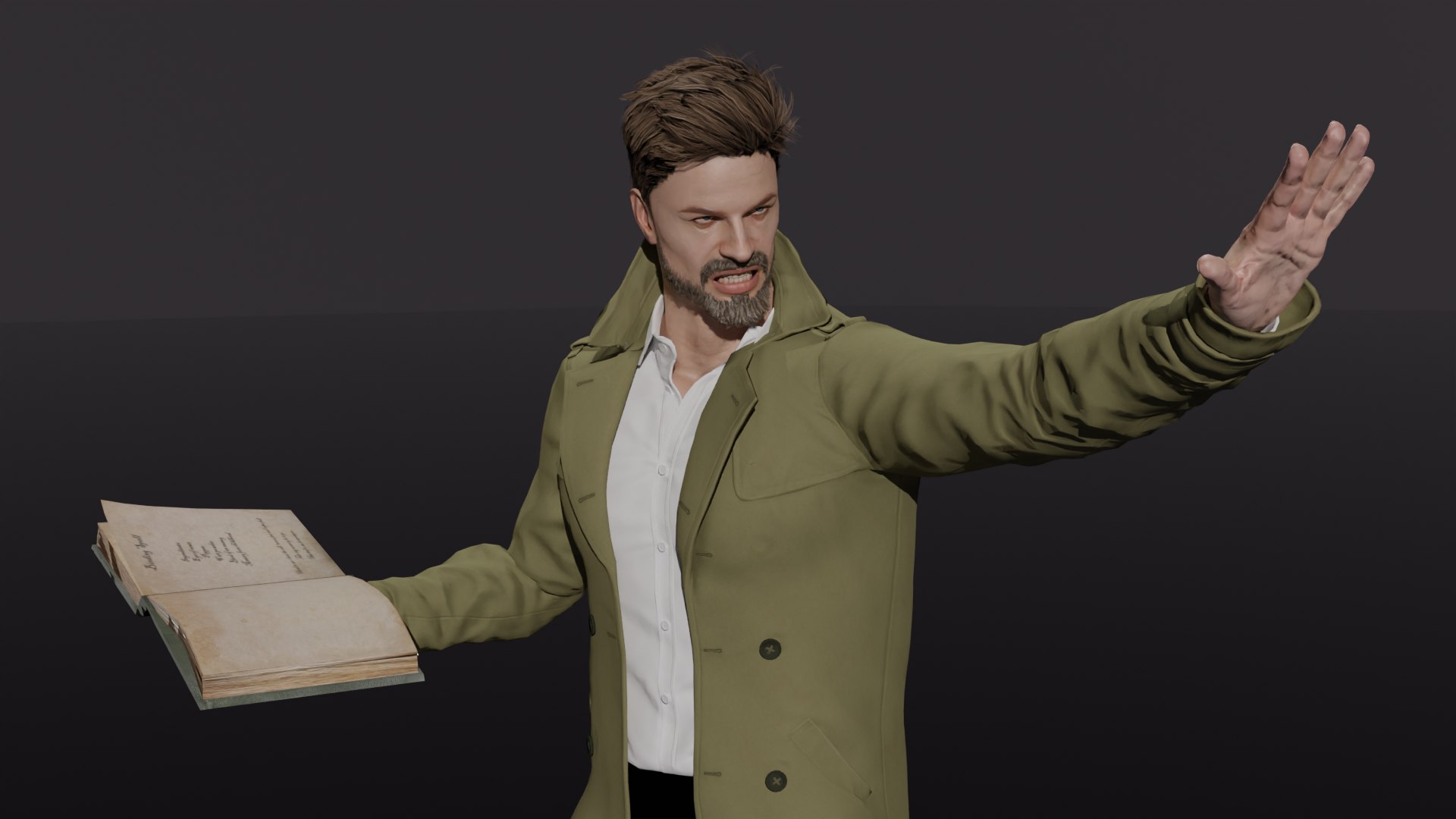 3D John Constantine Model - TurboSquid 2207432