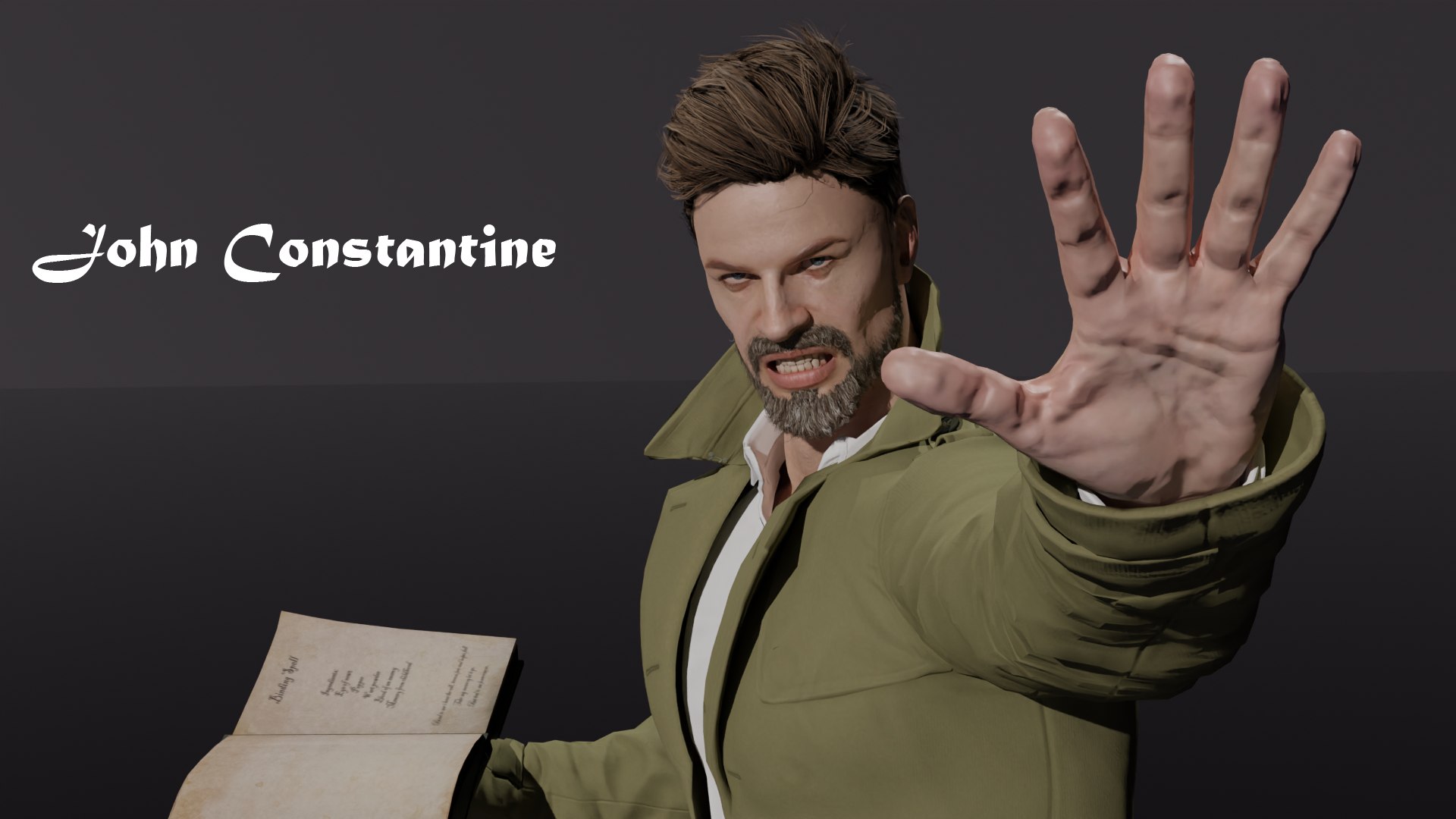 3D John Constantine Model - TurboSquid 2207432