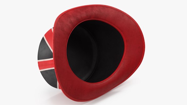 3D Union Jack Top Hat v 4 model - TurboSquid 1823276