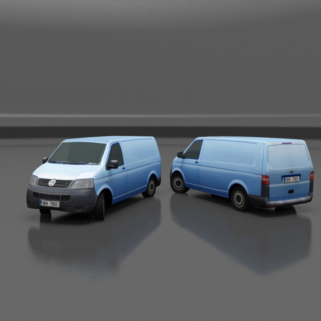 3d Vehicle Volkswagen Transporter T5