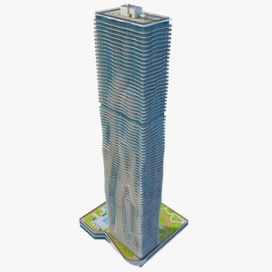 3D Aqua Tower Models - Browse & Download Formats - TurboSquid