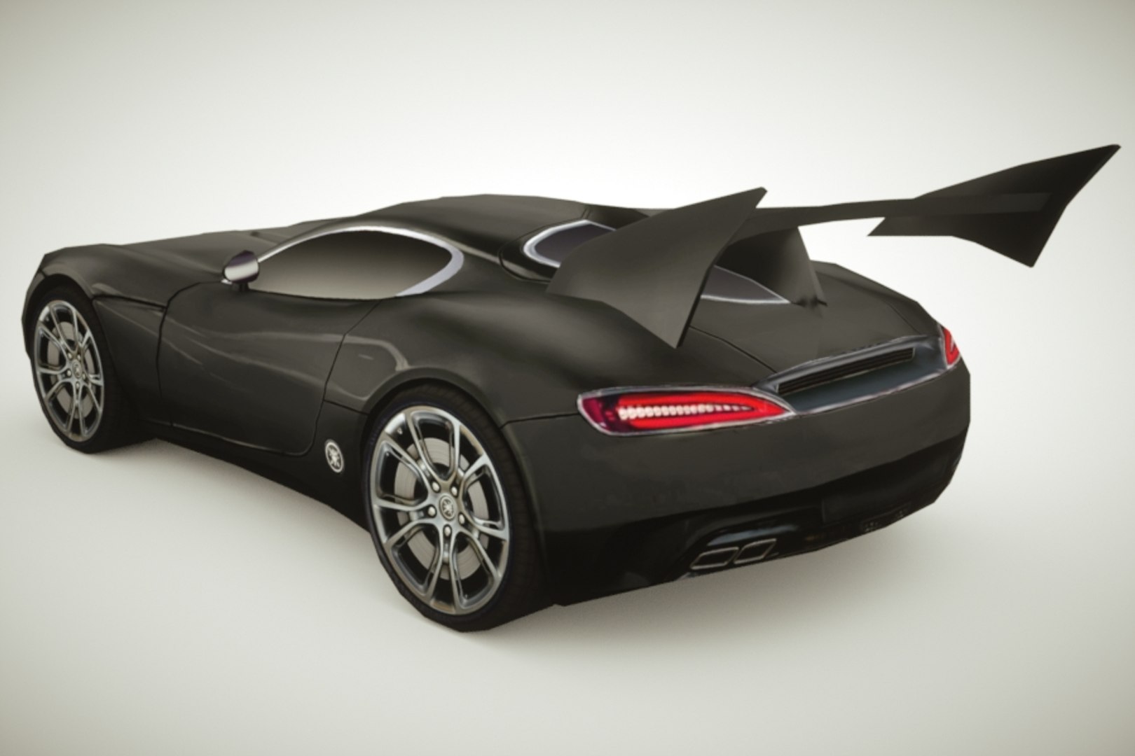 3d Generic Supercars Colors Car Model